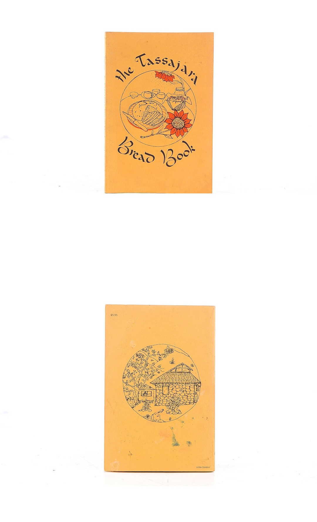 COOKBOOK 1976 TASSAJARA BREAD Book Edward Espe Brown Flour Baking Cake ...