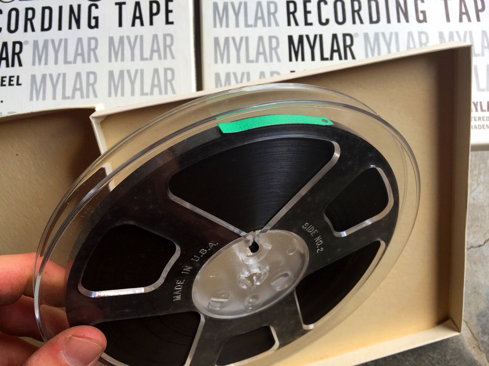 MUSIC REEL MYLAR Concert Tape 1200 Feet Super Strength Reel to - Etsy