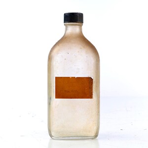 APOTHECARY JAR Bottle 1940s Mag Sulf Magnesium Advertising ...