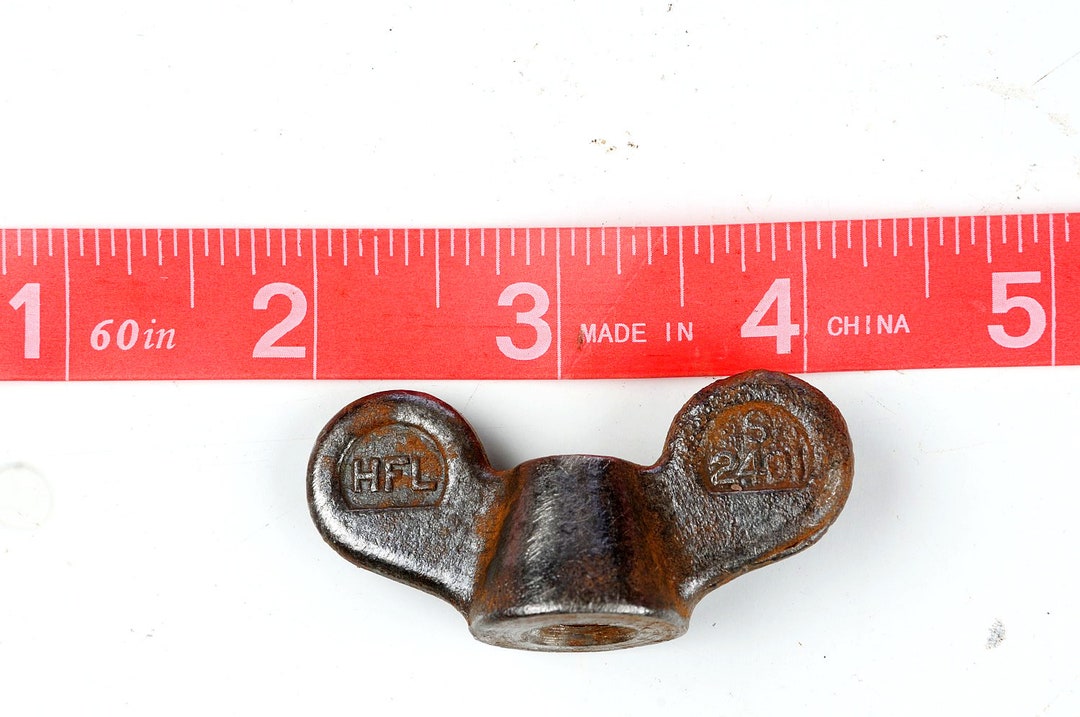 3 WING NUTS 1920s Bolts Dog Ears INDUSTRIAL Steampunk Factory Store ...