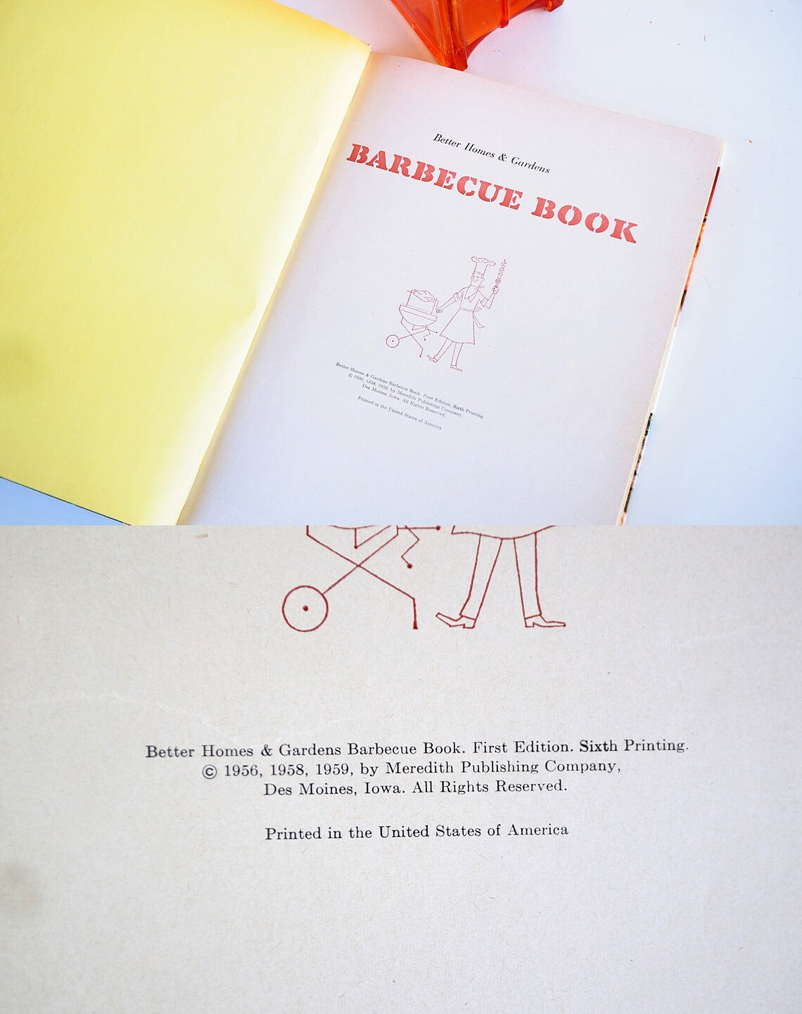COOKBOOK 1959 Better Homes & Garden Barbecue Book Cook Book Vintage ...
