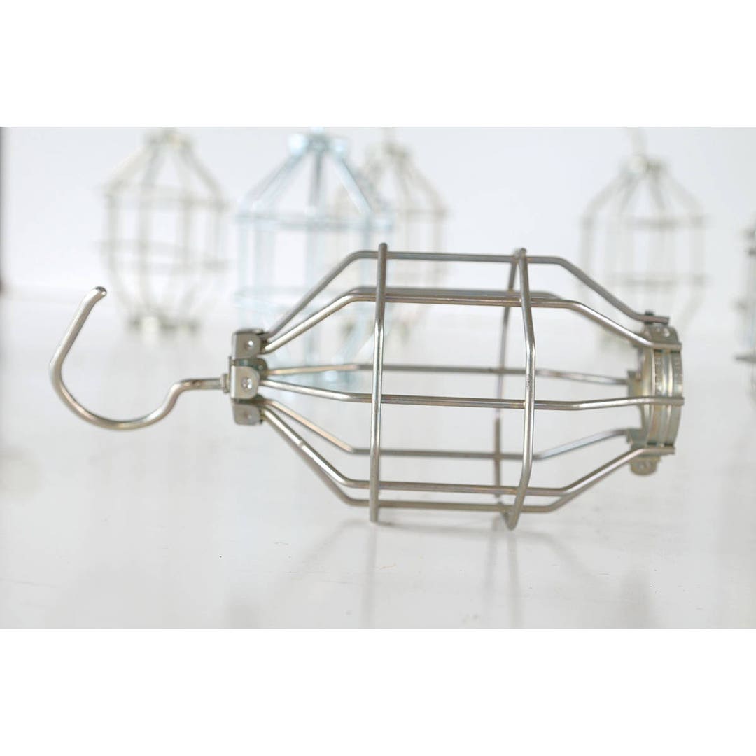 CAGES LIGHT BULB Industrial Steampunk Mechanical Lighting Factory ...