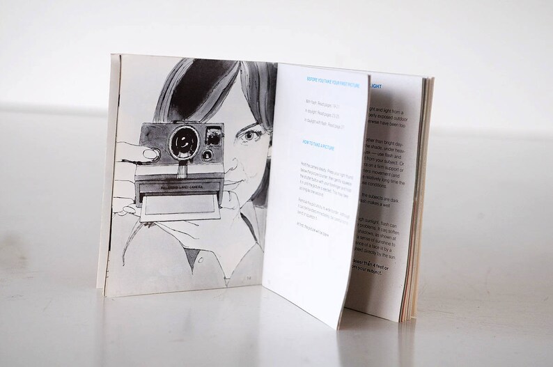 MANUAL Polaroid One Step Onestep Land Camera Instant Film Analog ...