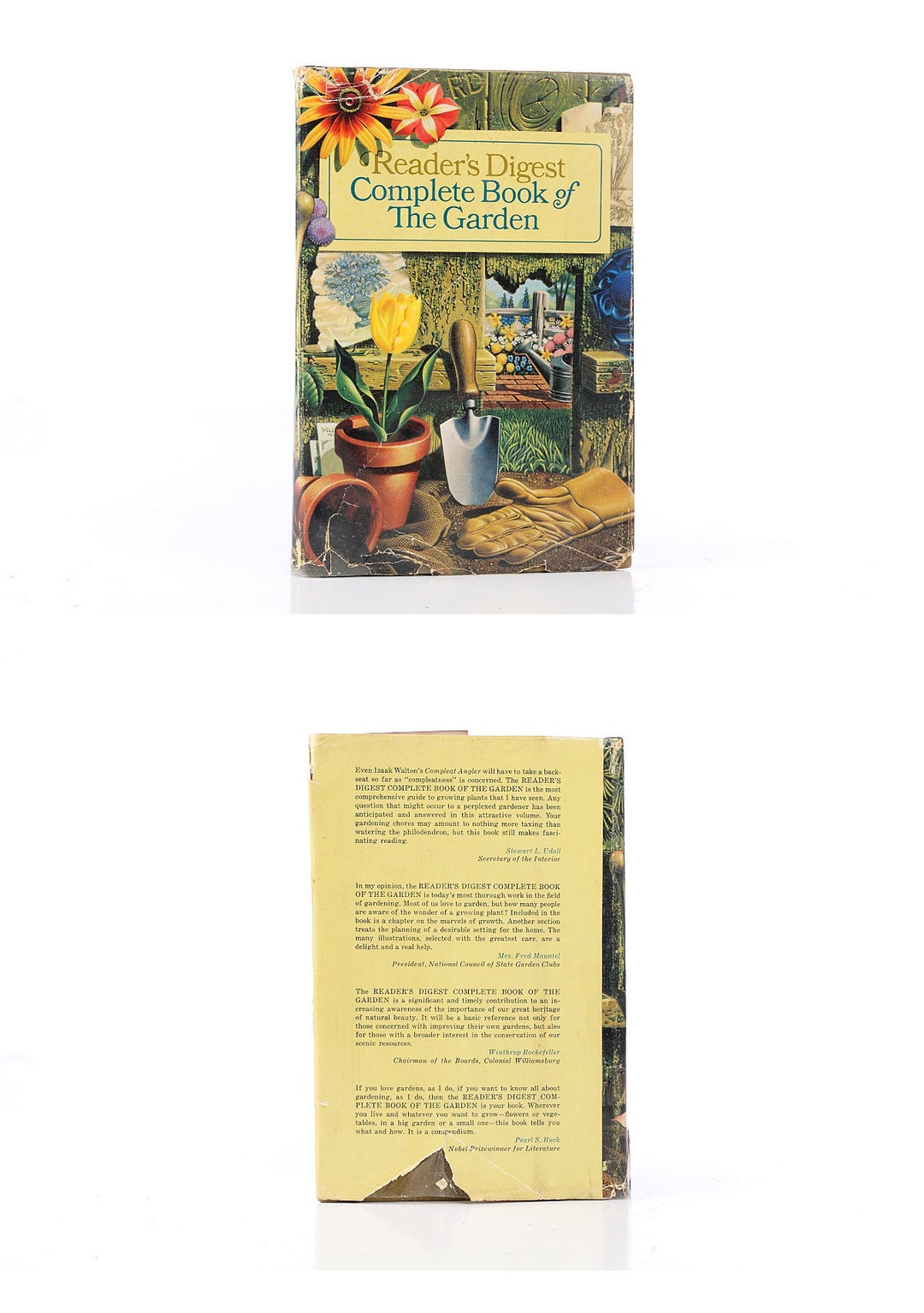 GARDENING 1966 Book Complete Garden Readers Digest House Plants ...