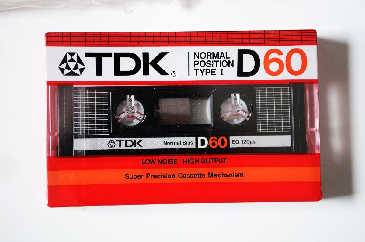 TDK D60 Normal Position Type I Hifi Stereo Cassette Tapes Lot - Etsy