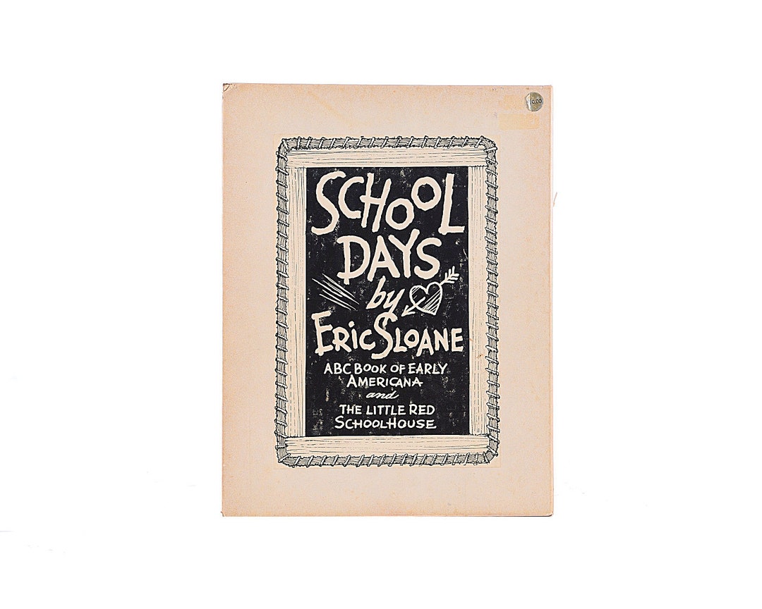 Teacher Book 1972 SCHOOL DAYS Abc Early Americana Schoolhouse 2 Volume ...