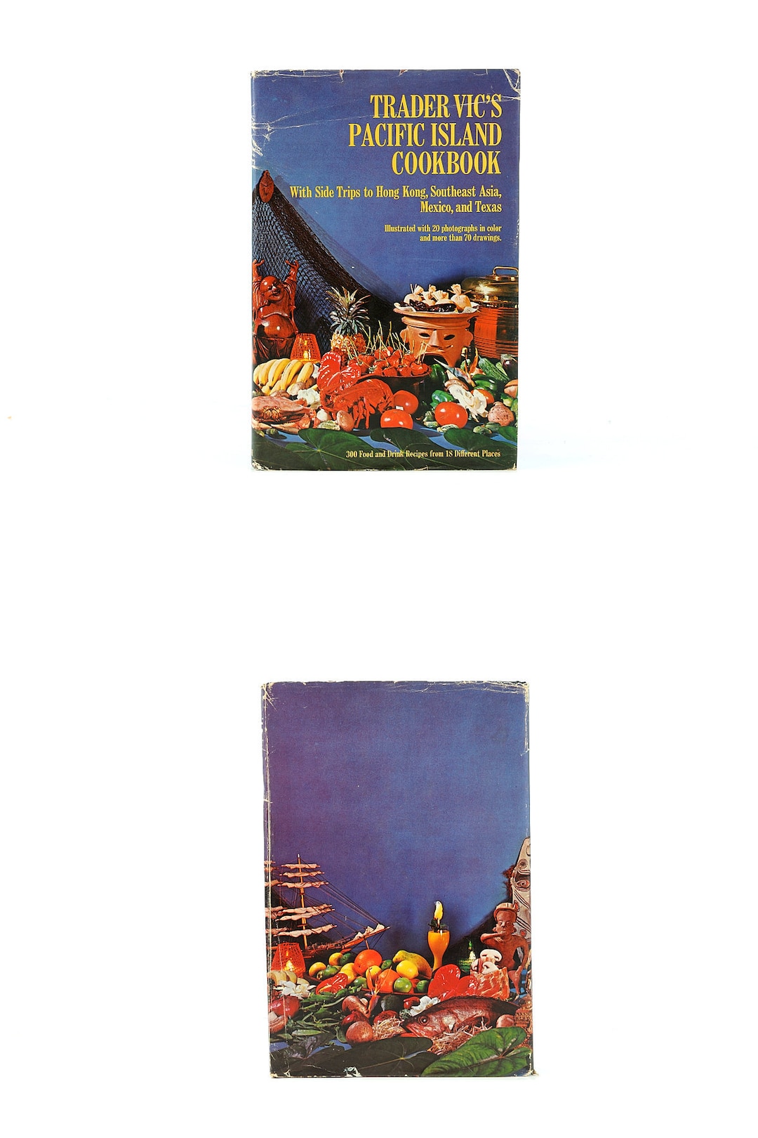 COOKBOOK 1968 Trader Vic's Pacific Island Asia Hawaii Hong Kong Vintage ...