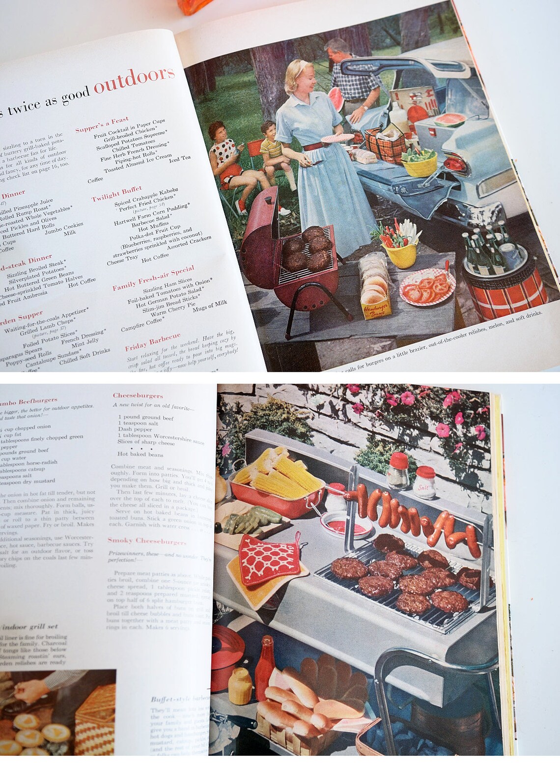 COOKBOOK 1959 Better Homes & Garden Barbecue Book Cook Book Vintage ...