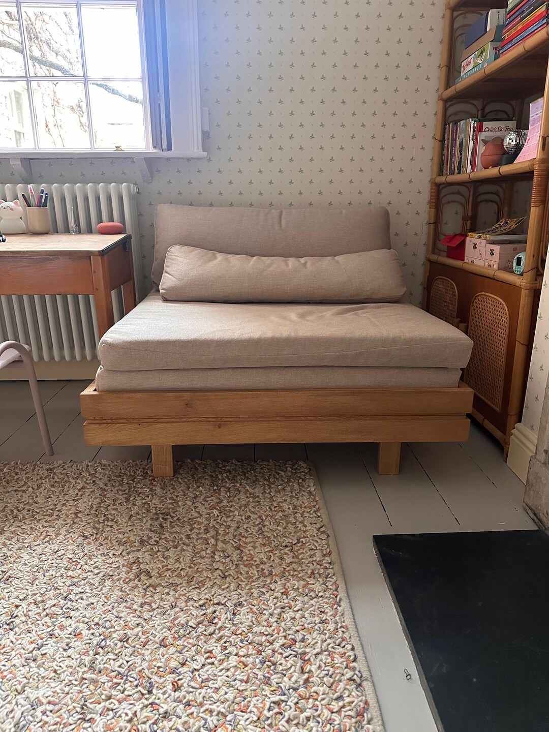 Day&night Chair Bed, Oak - Beige - Etsy