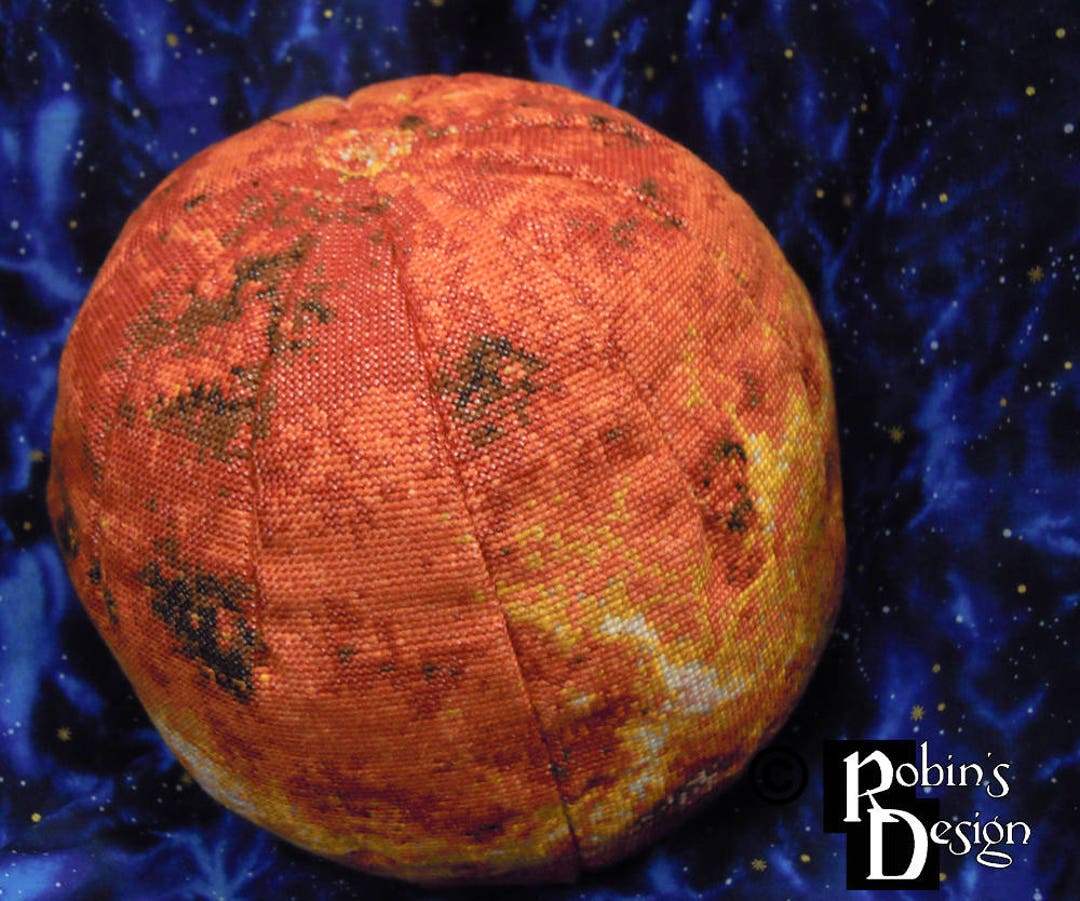Venus Globe 3D Cross Stitch Sewing Pattern PDF - Etsy