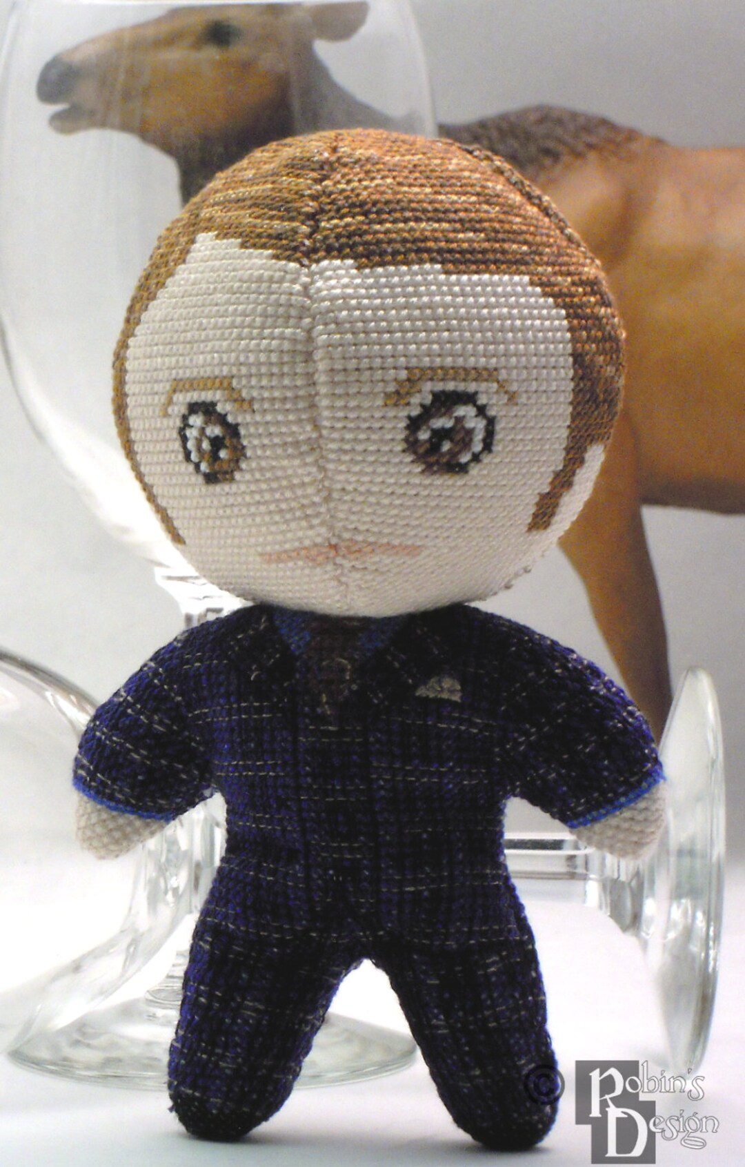 Hannibal Doll 3D Cross Stitch Sewing Pattern PDF - Etsy