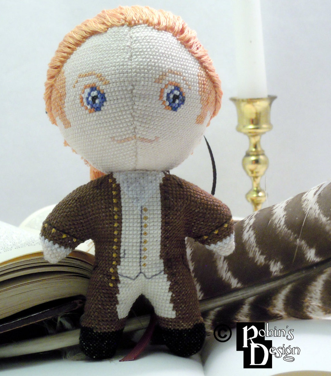 Alexander Hamilton Doll 3D Cross Stitch Sewing Pattern PDF - Etsy