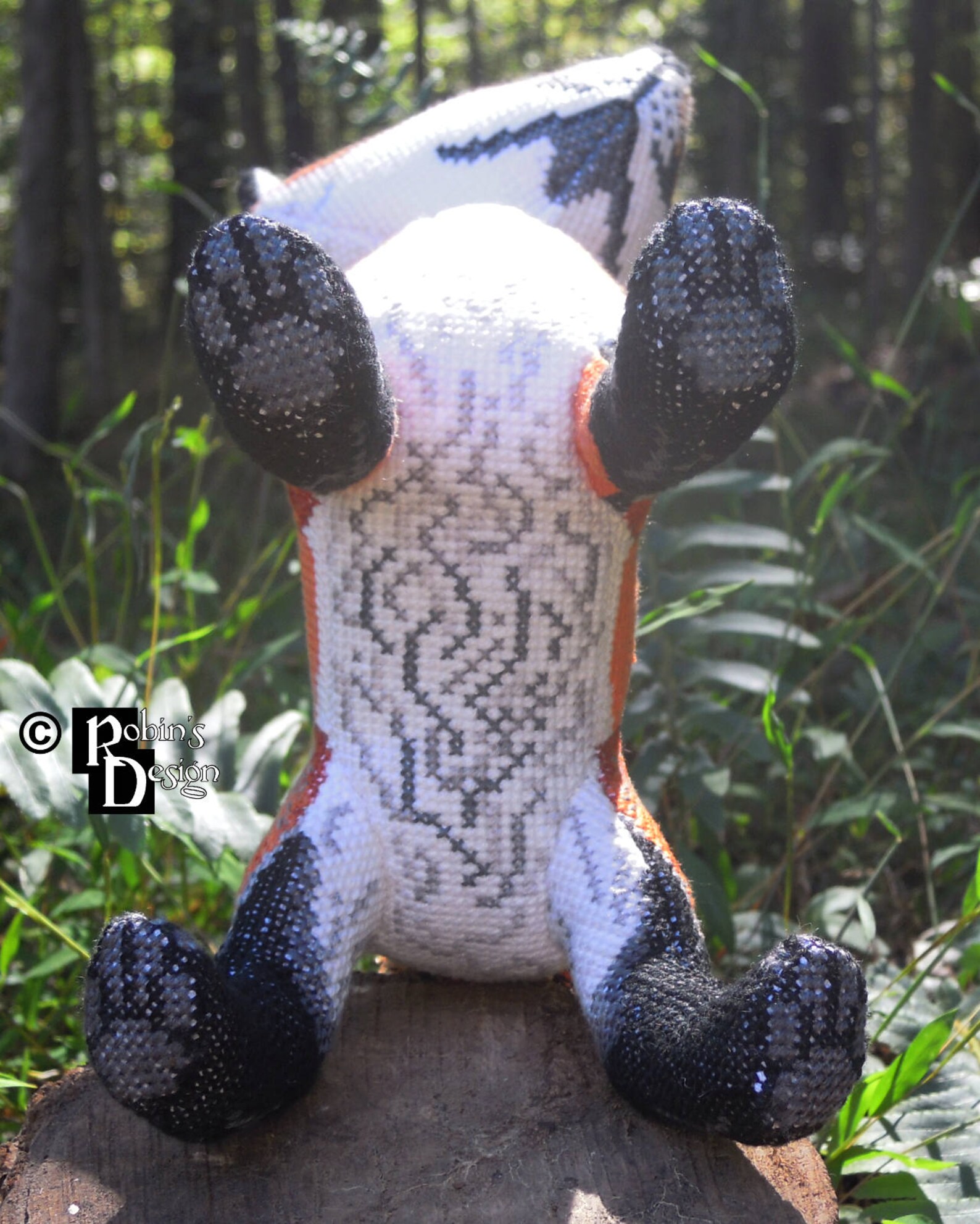 Mulder the Red Fox Doll 3D Cross Stitch Animal Sewing Pattern PDF - Etsy