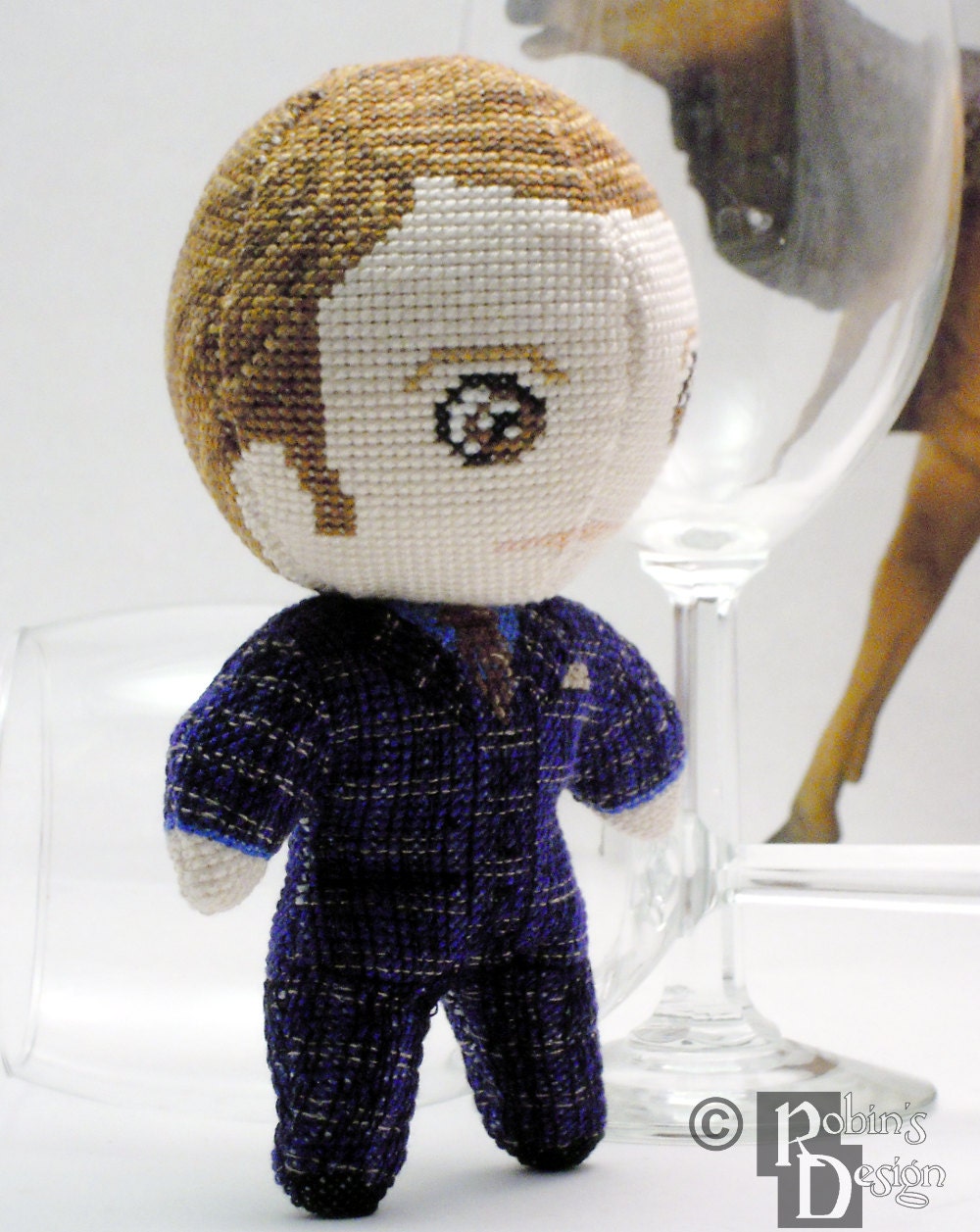 Hannibal Doll 3D Cross Stitch Sewing Pattern PDF - Etsy