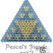 Pascal's Triangle Mod 3 Cross Stitch Pattern PDF - Etsy