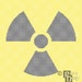Radioactive Hazard Trefoil Cross Stitch Pattern PDF - Etsy