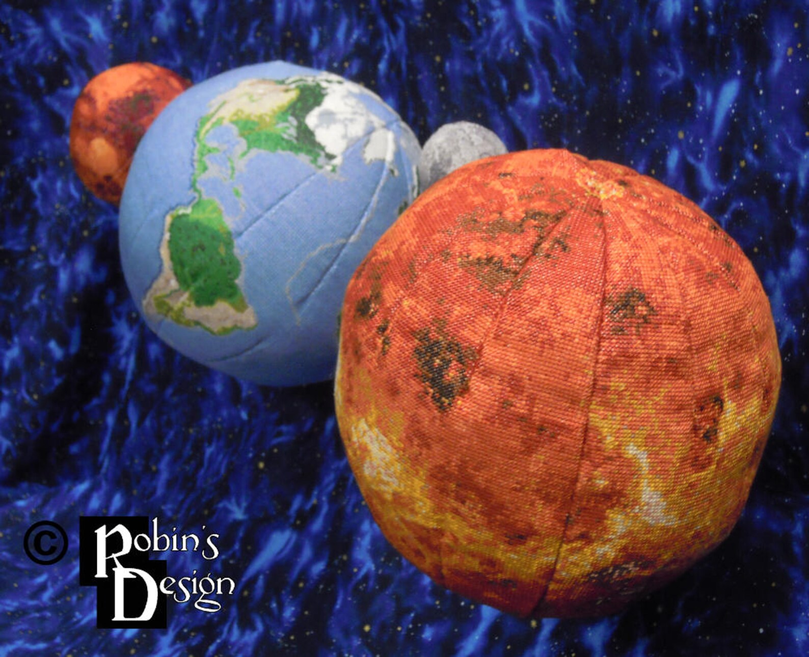 Venus Globe 3D Cross Stitch Sewing Pattern PDF - Etsy