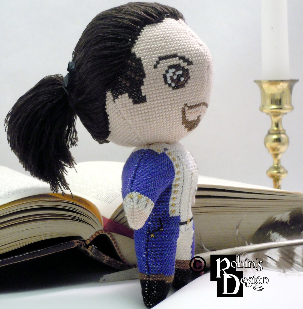 Alexander Hamilton Doll 3D Cross Stitch Sewing Pattern PDF - Etsy