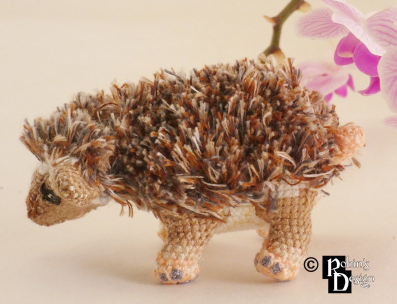 Prickly Pete the African Pygmy Hedgehog Doll 3D Cross Stitch Animal ...