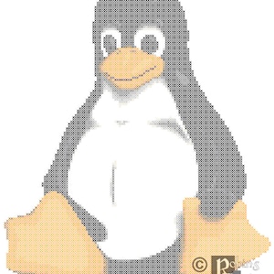 Tux Linux Mascot Cross Stitch Pattern PDF - Etsy