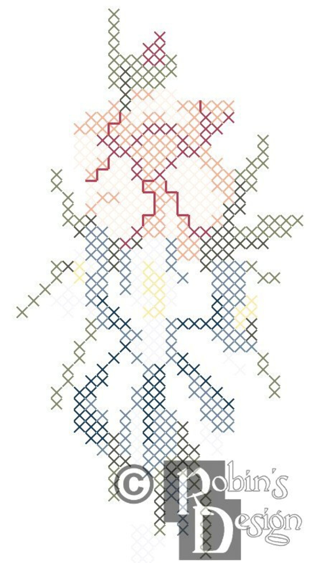 Backgammon Board Cross Stitch Pattern Gladiolus and Iris PDF - Etsy