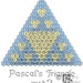 Pascal's Triangle Mod 3 Cross Stitch Pattern PDF - Etsy