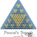 Pascal's Triangle Mod 3 Cross Stitch Pattern PDF - Etsy