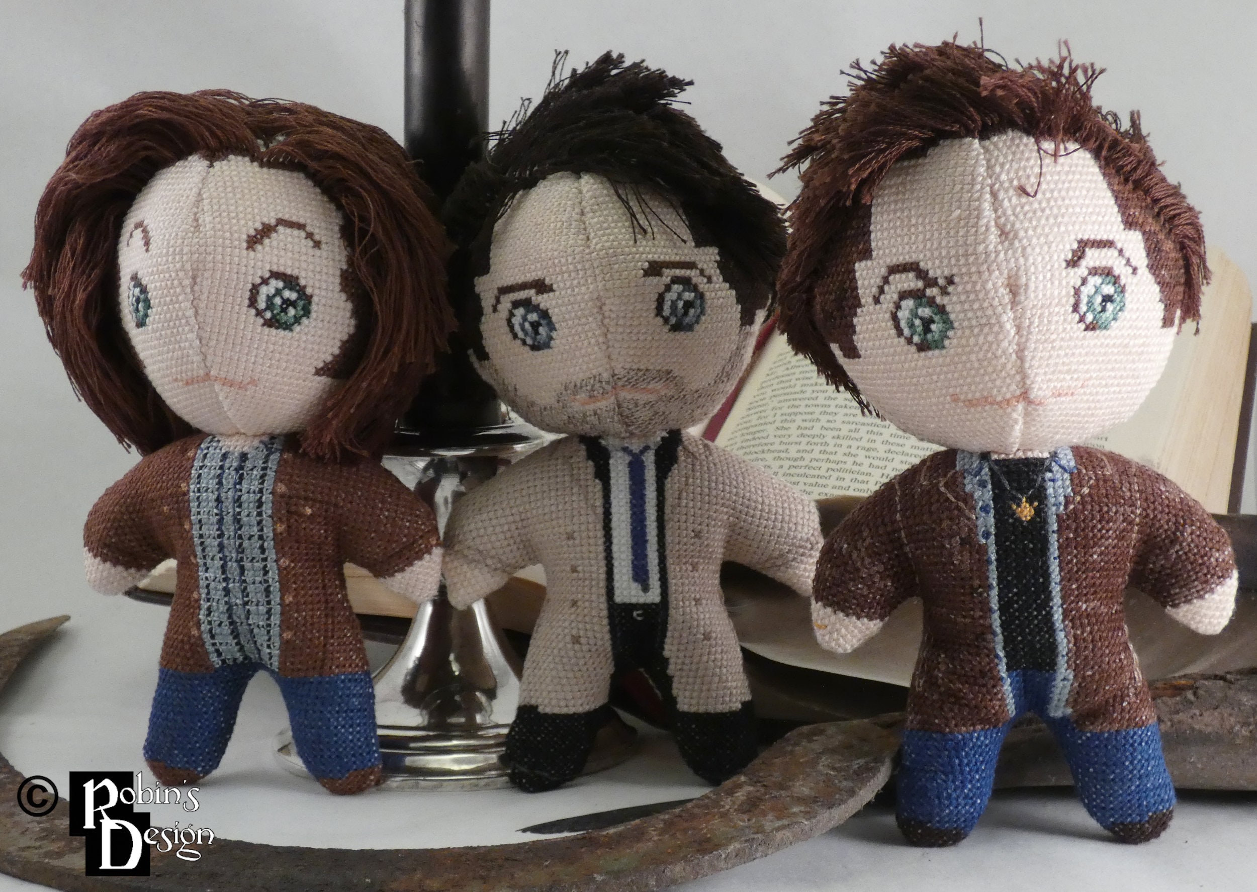 Castiel Doll 3D Cross Stitch Sewing Pattern PDF - Etsy