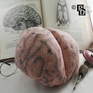 Human Brain 3D Cross Stitch Sewing Pattern PDF - Etsy