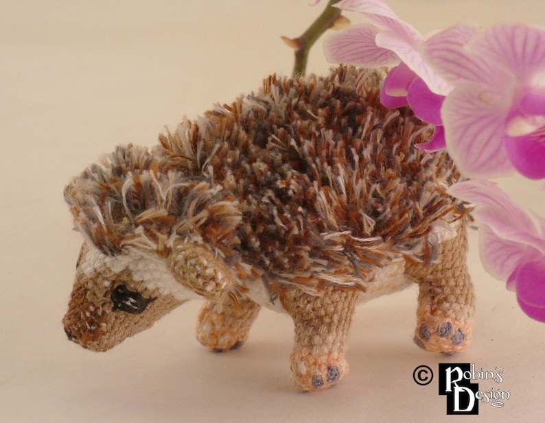 Prickly Pete the African Pygmy Hedgehog Doll 3D Cross Stitch Animal ...
