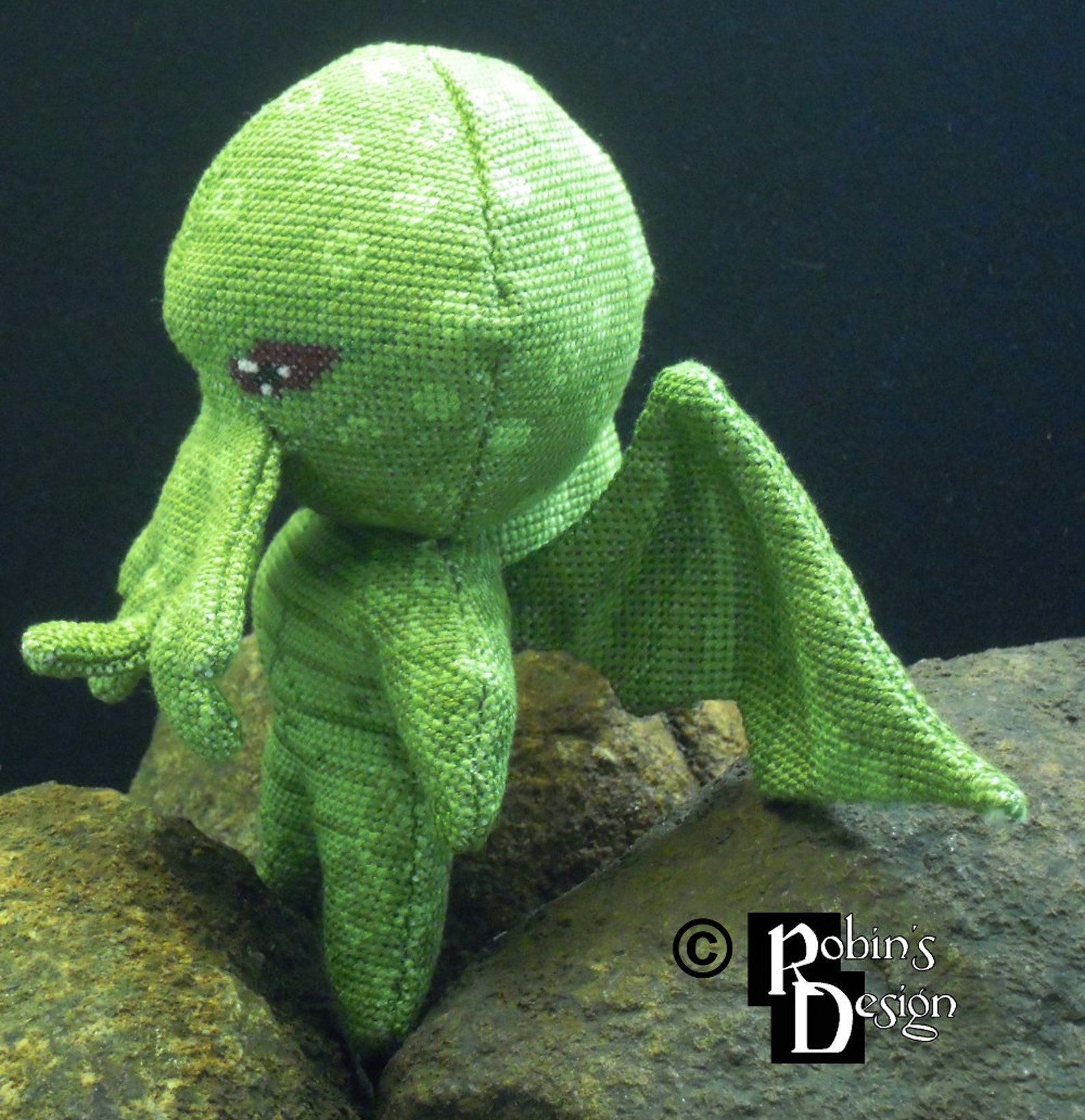 Cthulhu Doll 3D Cross Stitch Sewing Pattern PDF - Etsy