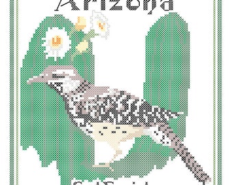 Arizona Cross Stitch Pattern - Etsy