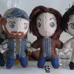 Castiel Doll 3D Cross Stitch Sewing Pattern PDF - Etsy