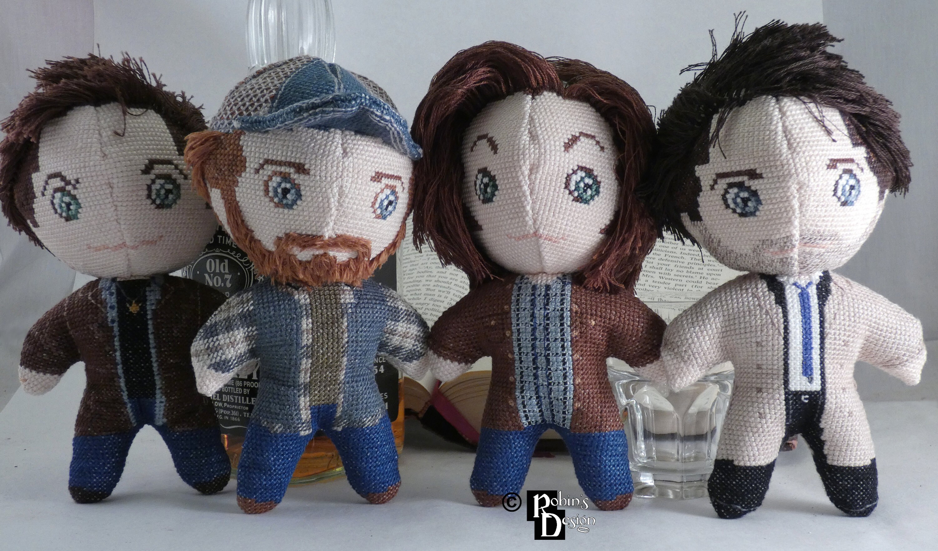 Castiel Doll 3D Cross Stitch Sewing Pattern PDF - Etsy