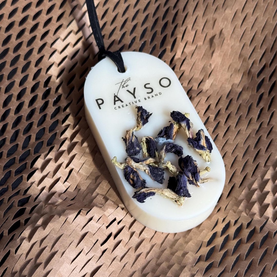 Botanical Wax Sachet With Dried Flowers: Handmade Soy Wax Air Freshener ...