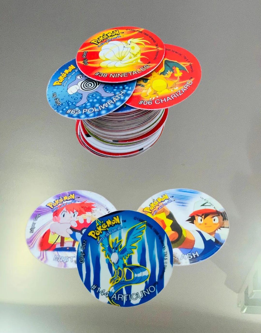 Pokemon-inspired Tazo 2. Set Nostalgic Collectibles With a Surprise ...