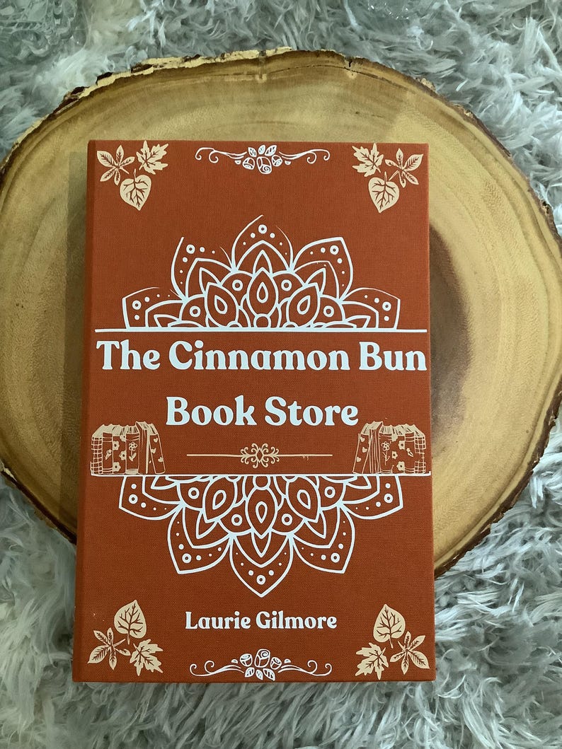 The Cinnamon Bun Book Store by Laurie Gilmore - Etsy