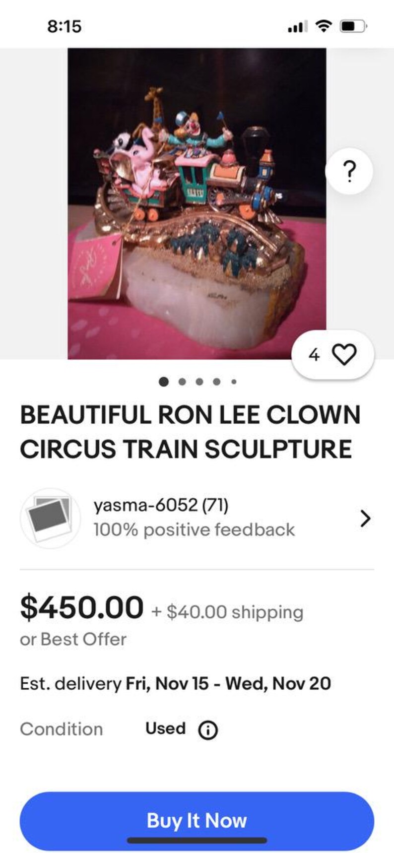 Ron Lee Clown Circus Sculpture - Etsy