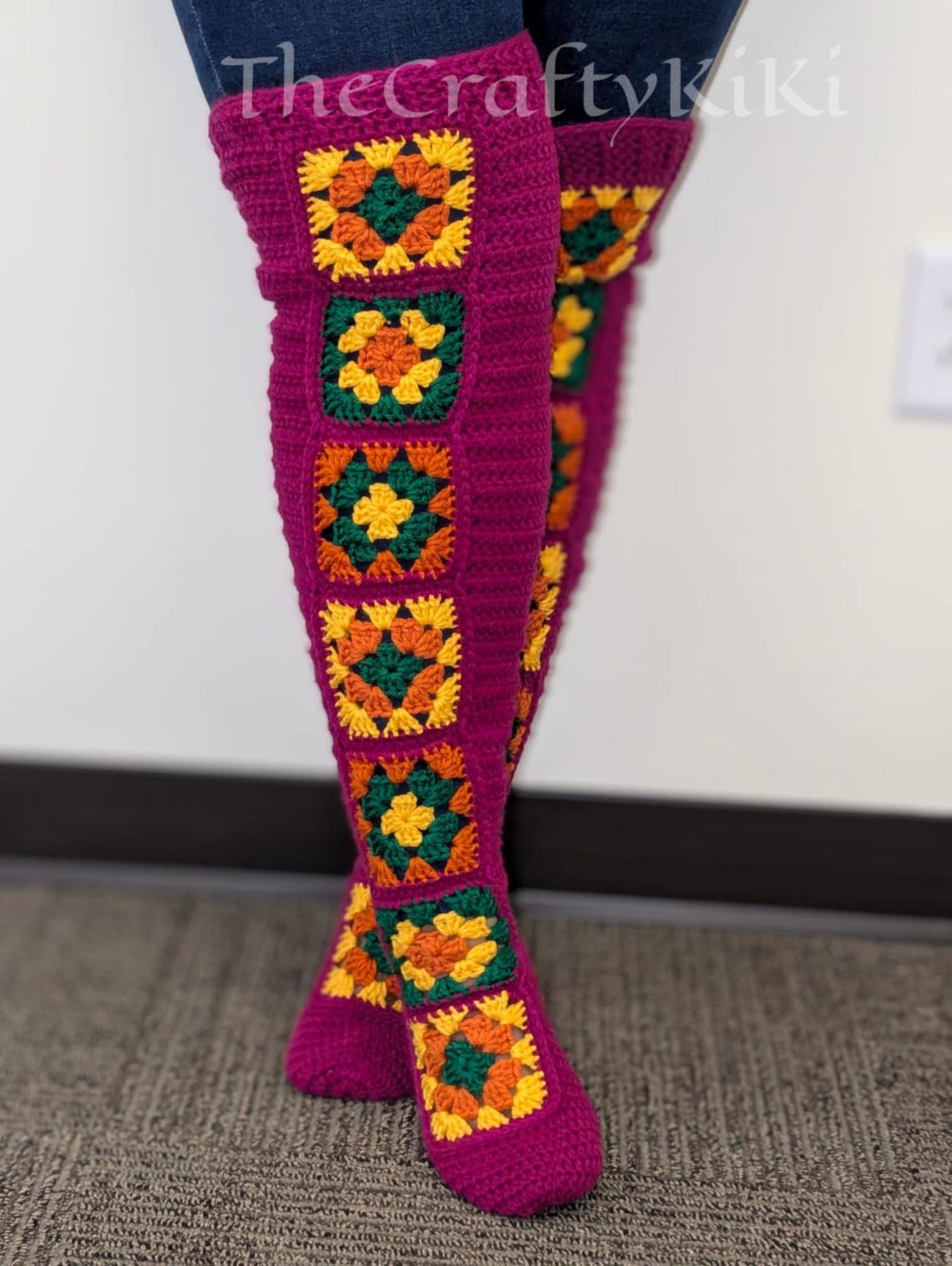 PATTERN ONLY: Not Your Granny Thigh Highs - Etsy