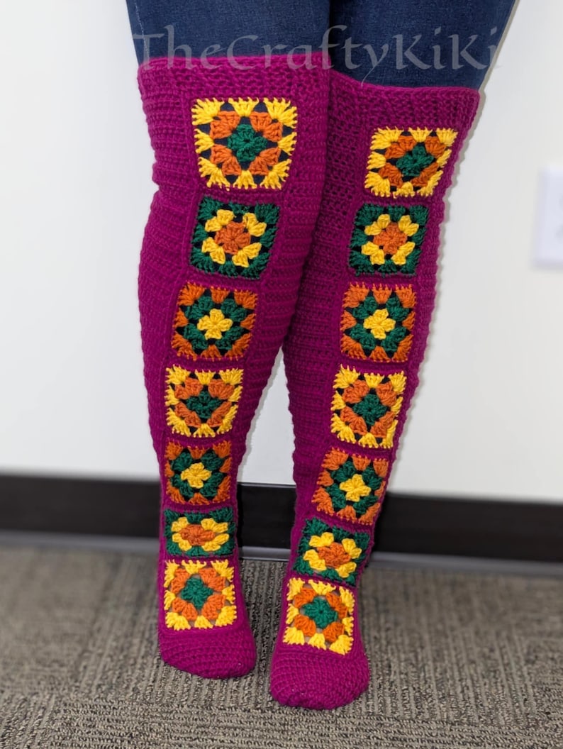 PATTERN ONLY: Not Your Granny Thigh Highs - Etsy