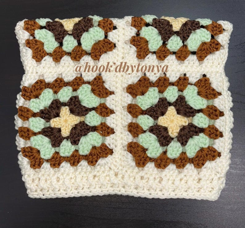 PATTERN ONLY: Granny’s Squared Hat - Etsy