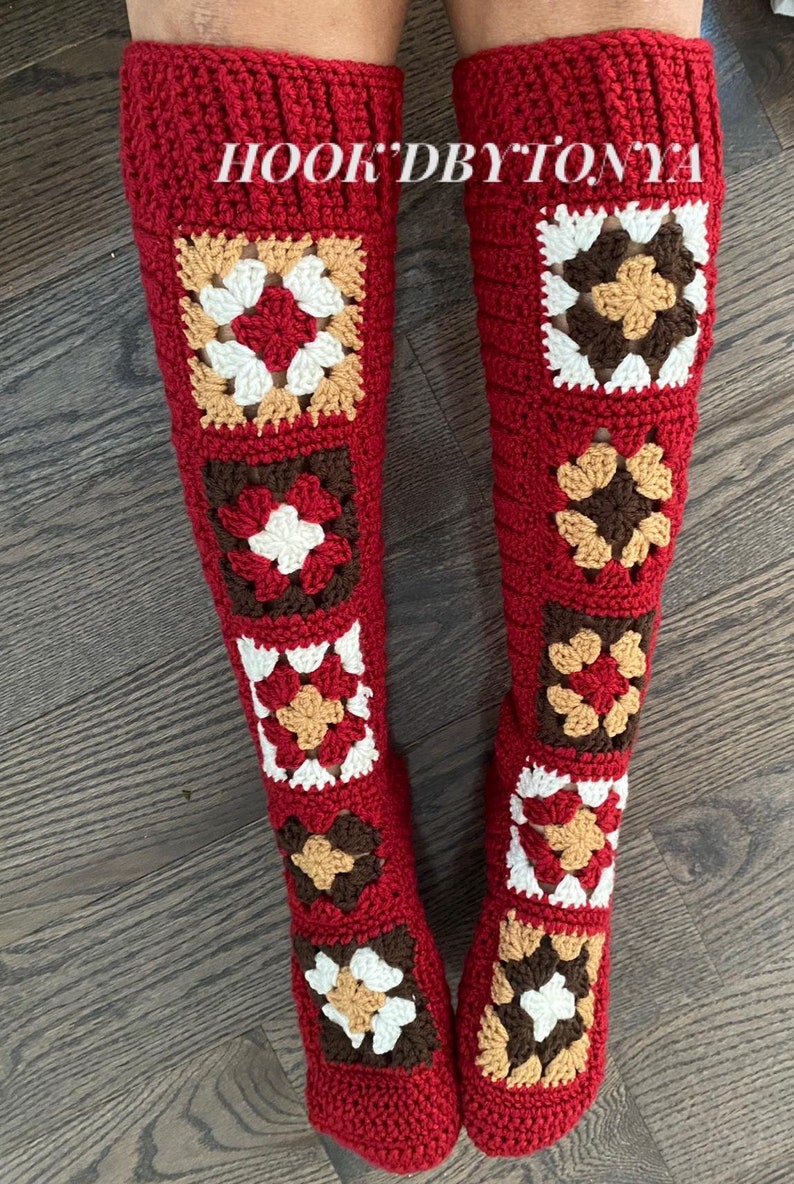 PATTERN ONLY: Not Your Granny Knee High Socks - Etsy