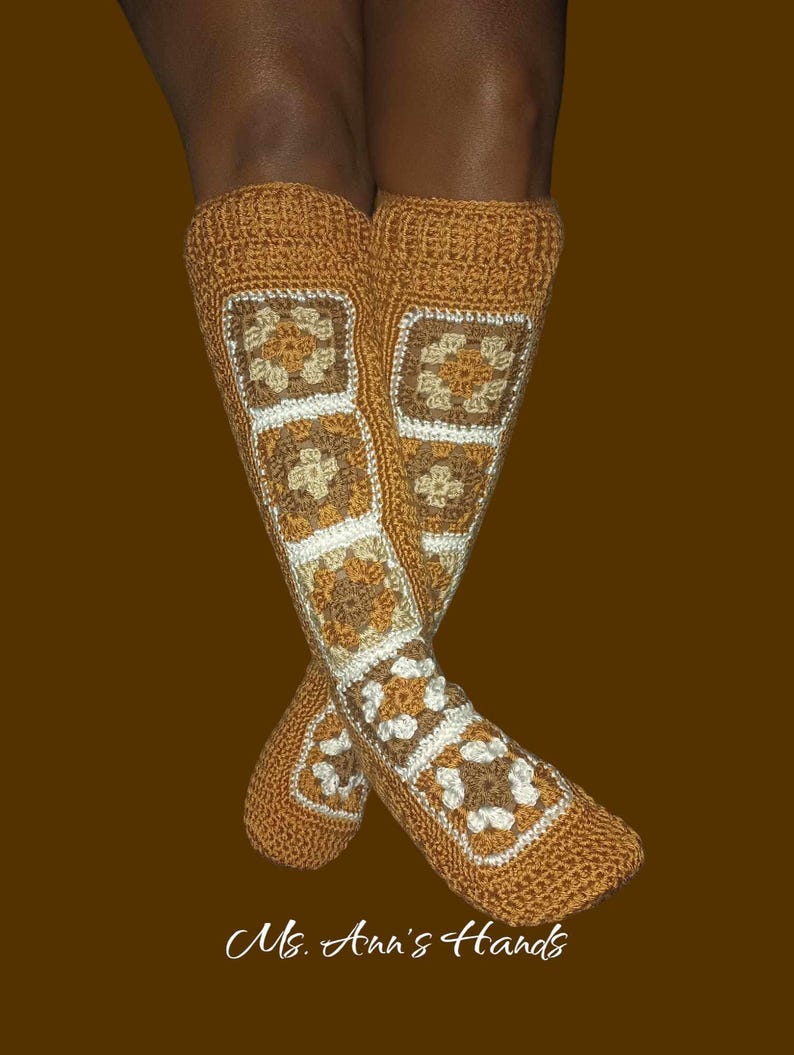 PATTERN ONLY: Not Your Granny Knee High Socks - Etsy