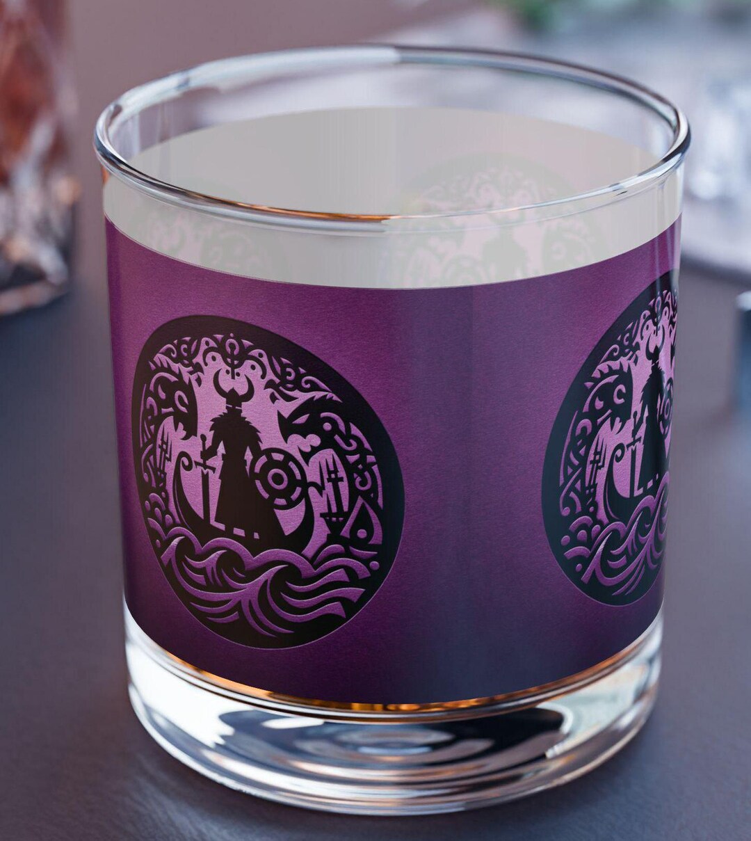Viking Mythical Glass 10oz Drink Party House Home Décor Gift Wedding ...