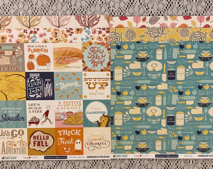 October Afternoon / Snap Shot / Daily Flash / Junk Journal / Project ...