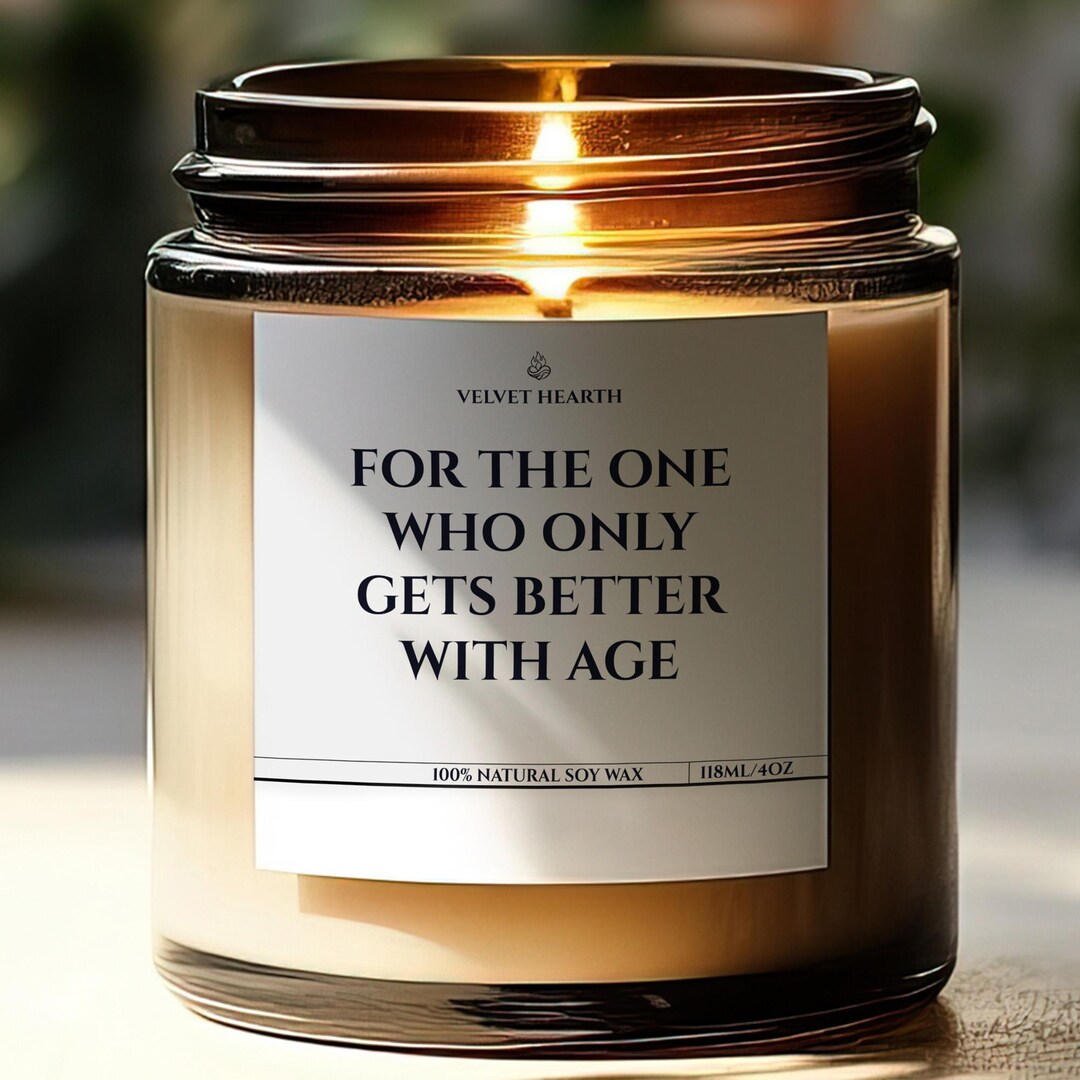 Birthday Candle Gift Happy Birthday Scented Candle, Perfect Funny Gift ...