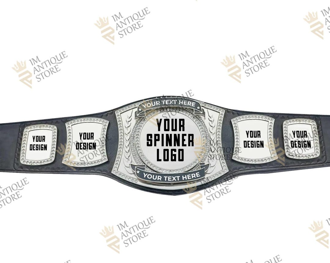 Heavyweight Custom Spinner Belt – Personalized Adult Championship With ...