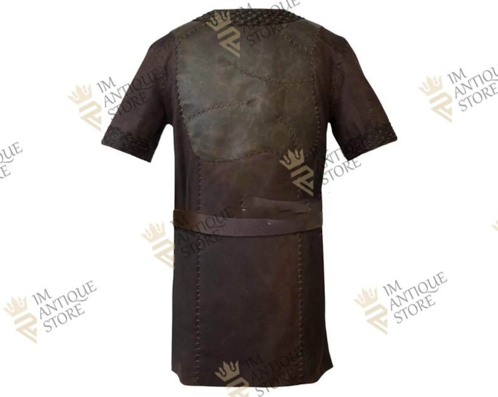 Handmade Ragnar Lothbrok Viking Leather Vest –travis Fimmel Ragnar ...