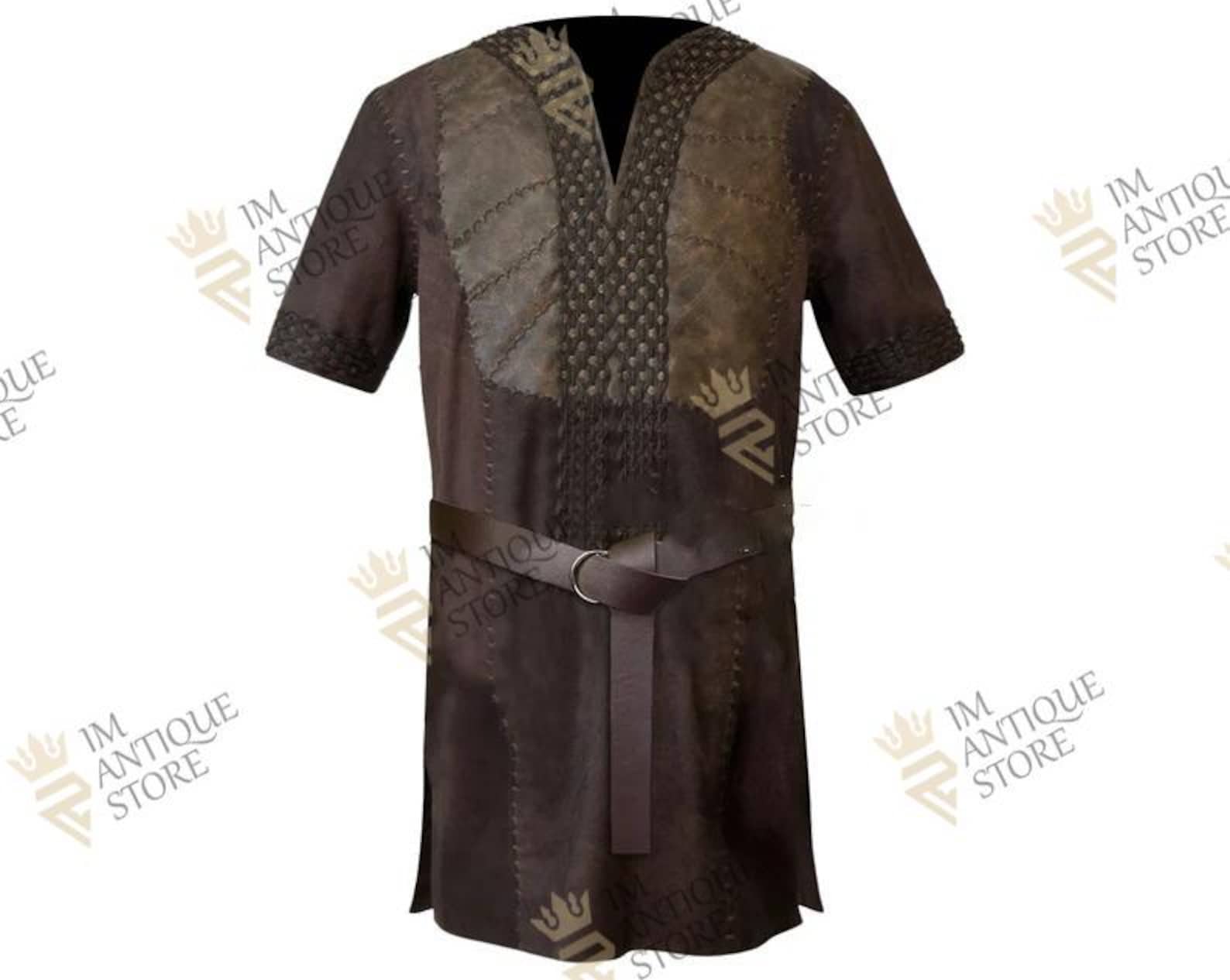 Handmade Ragnar Lothbrok Viking Leather Vest –travis Fimmel Ragnar ...