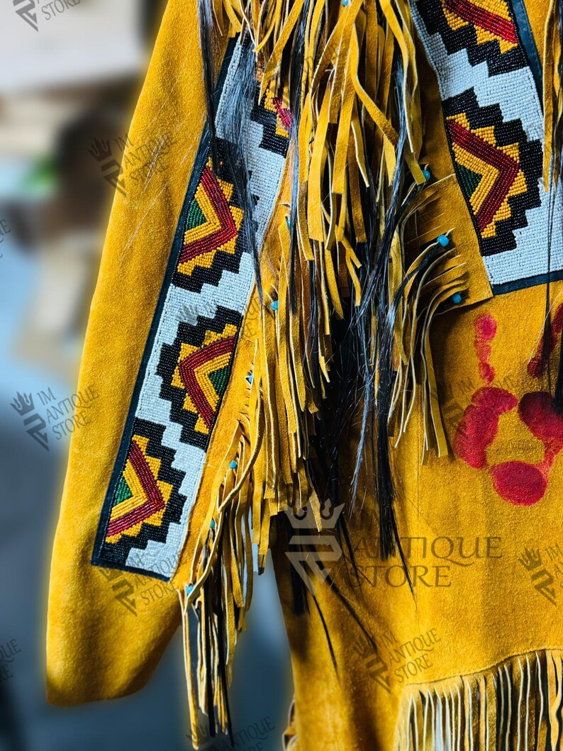 Handmade Suede Leather Fringed Jacket: Western Cowboy Style - Etsy